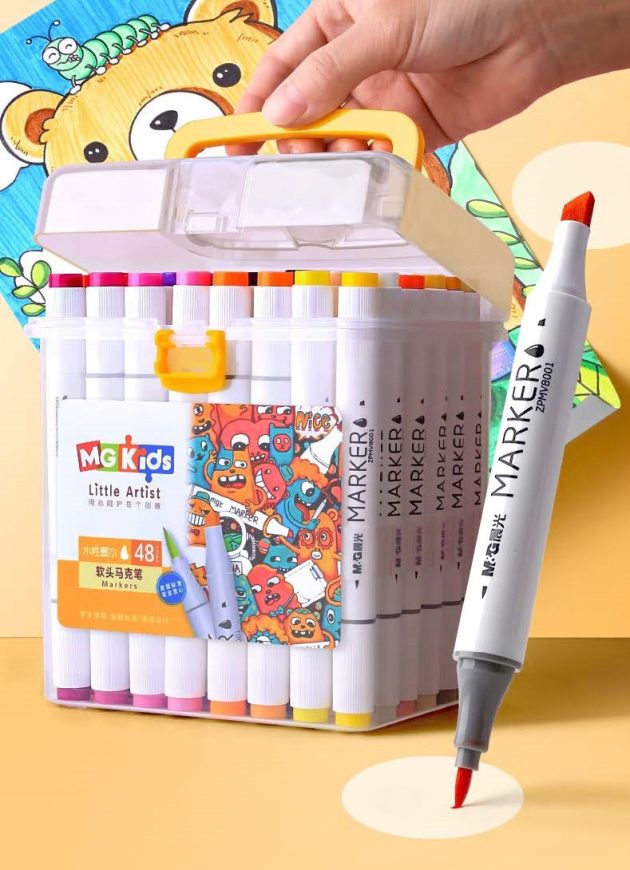 MG Kids Little Artist Dual Tip Water Color Markers (Assorted) - Book Ocean