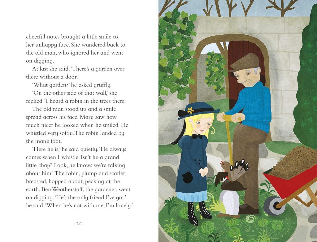 The Secret Garden Ladybird Classics Hardcover Picture Book - Book Ocean