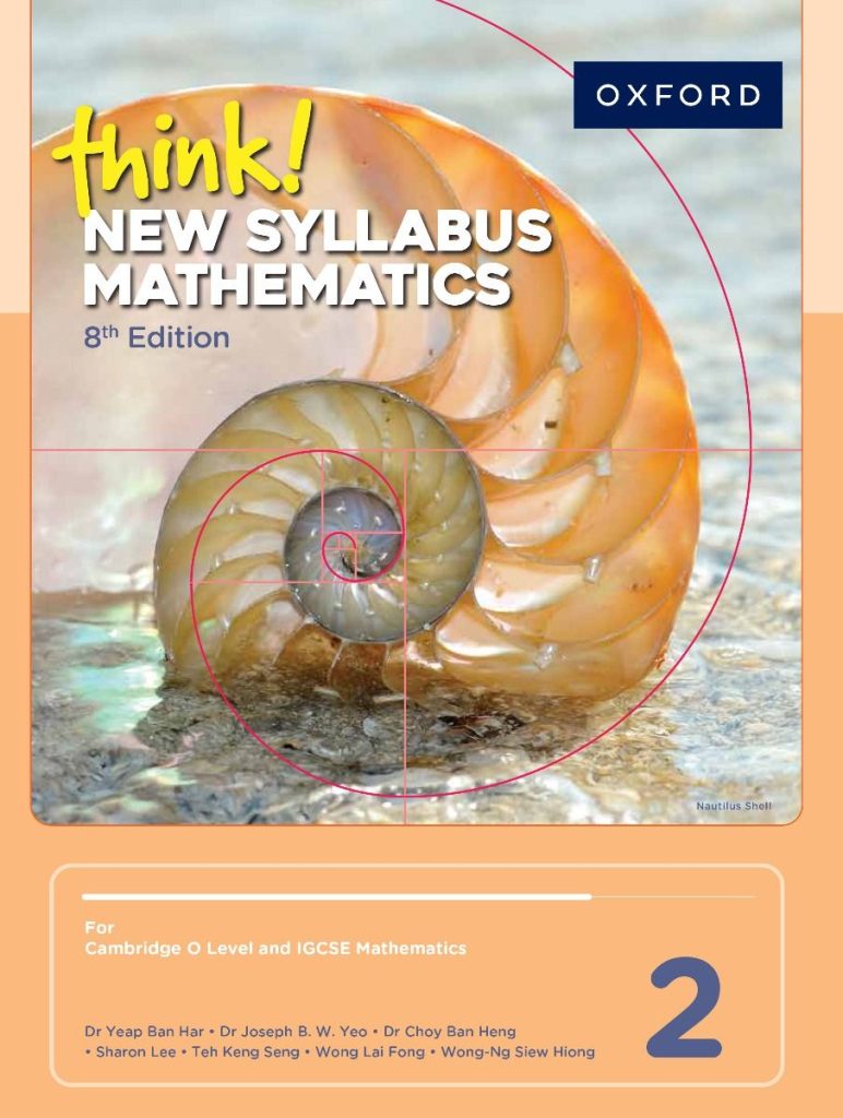 Think! New Syllabus Mathematics 8th Edition Book 1 - Book Ocean